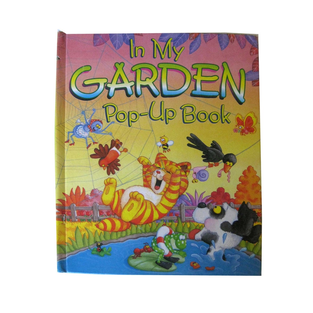 In My Garden Pop-up Book, Large Pop Ups, Kids Interactive Book, Fun ...