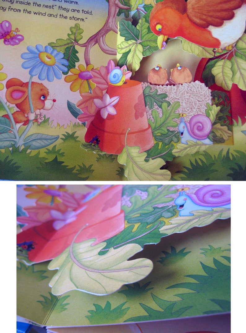 In My Garden Pop-up Book, Large Pop Ups, Kids Interactive Book, Fun ...