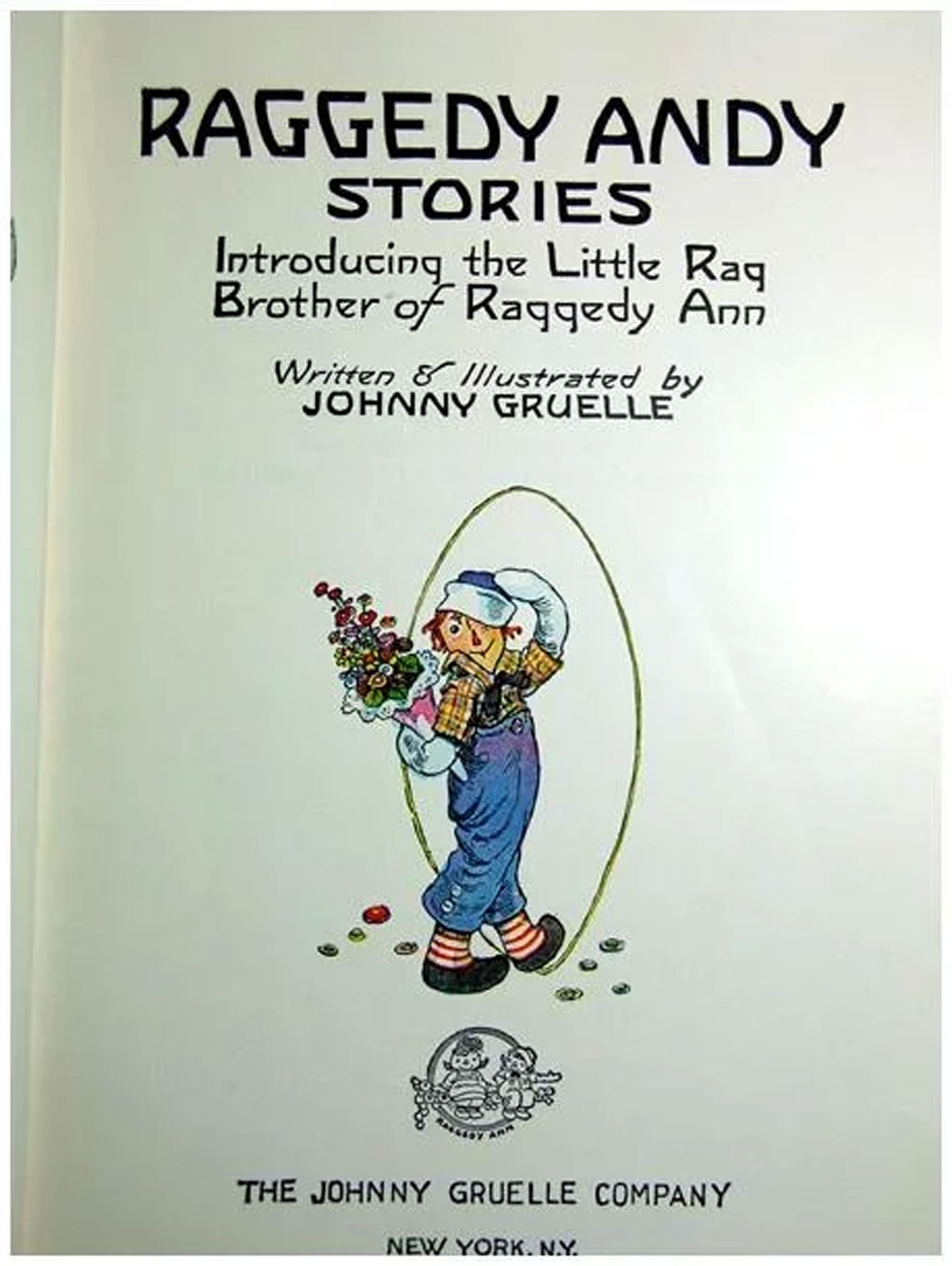 Raggedy Andy Stories Johnny Gruelle Copyrighted Edition 1948 Raggedy ...