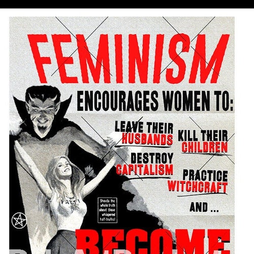Feminism Encourages Women To C1970s Become Etsy