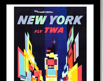 New York Twa Poster - Etsy