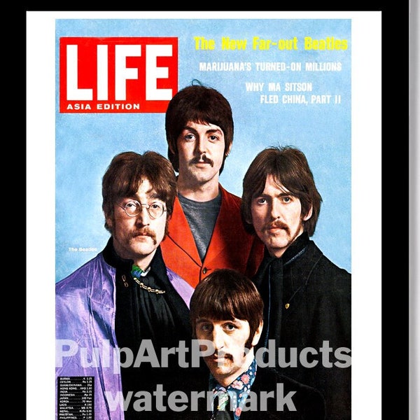 Life Magazine Cover - Etsy