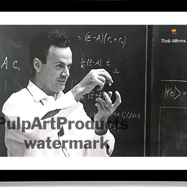 Richard Feynman - Etsy
