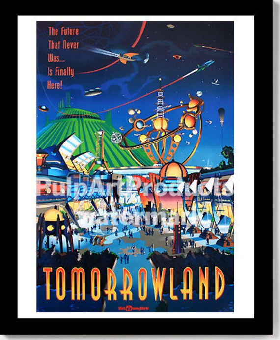 Tomorrowland Disney Poster