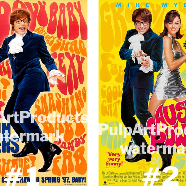 Austin Powers - Etsy