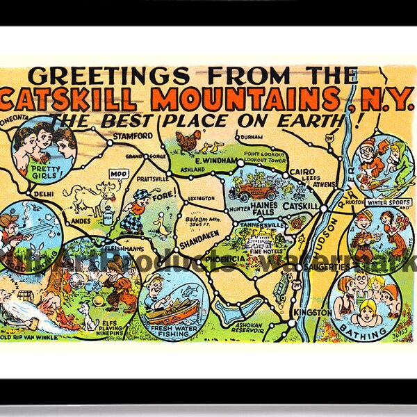 Catskill Hotel - Etsy