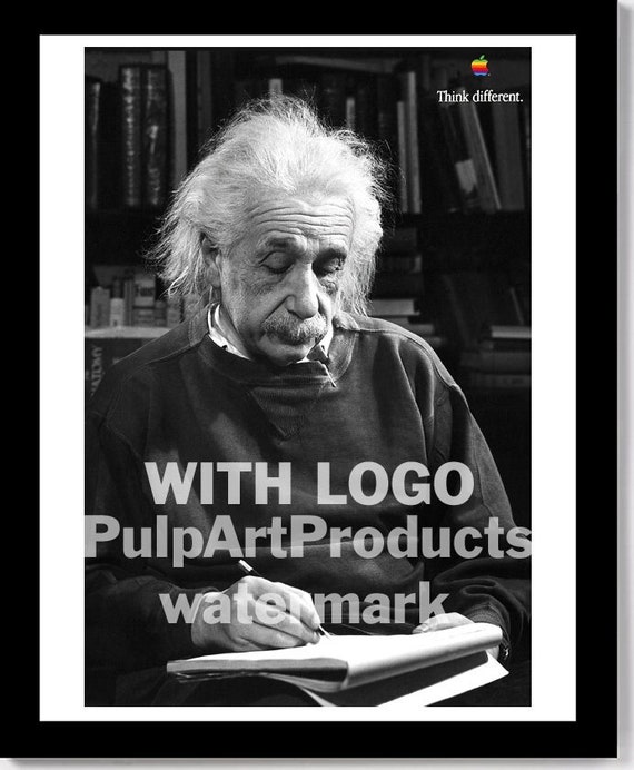 Think Different Einstein Poster