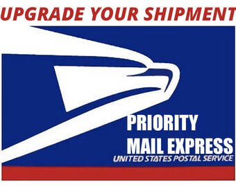 Priority Mail Express Shipping Upgrade - Etsy