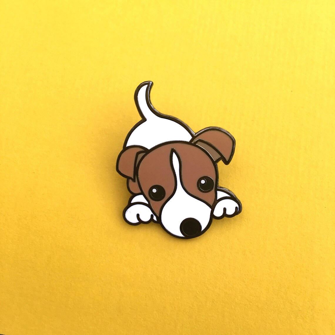 Jack Russell Enamel Pin Badge Puppy Dog Gifts for Owners - Etsy