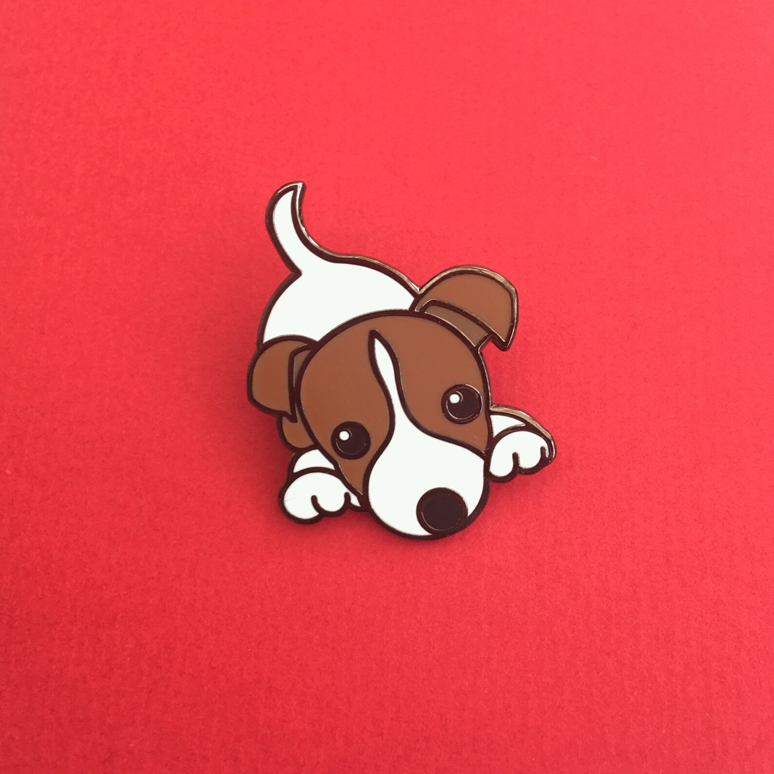 Jack Russell Enamel Pin Badge Puppy Dog Gifts for Owners - Etsy