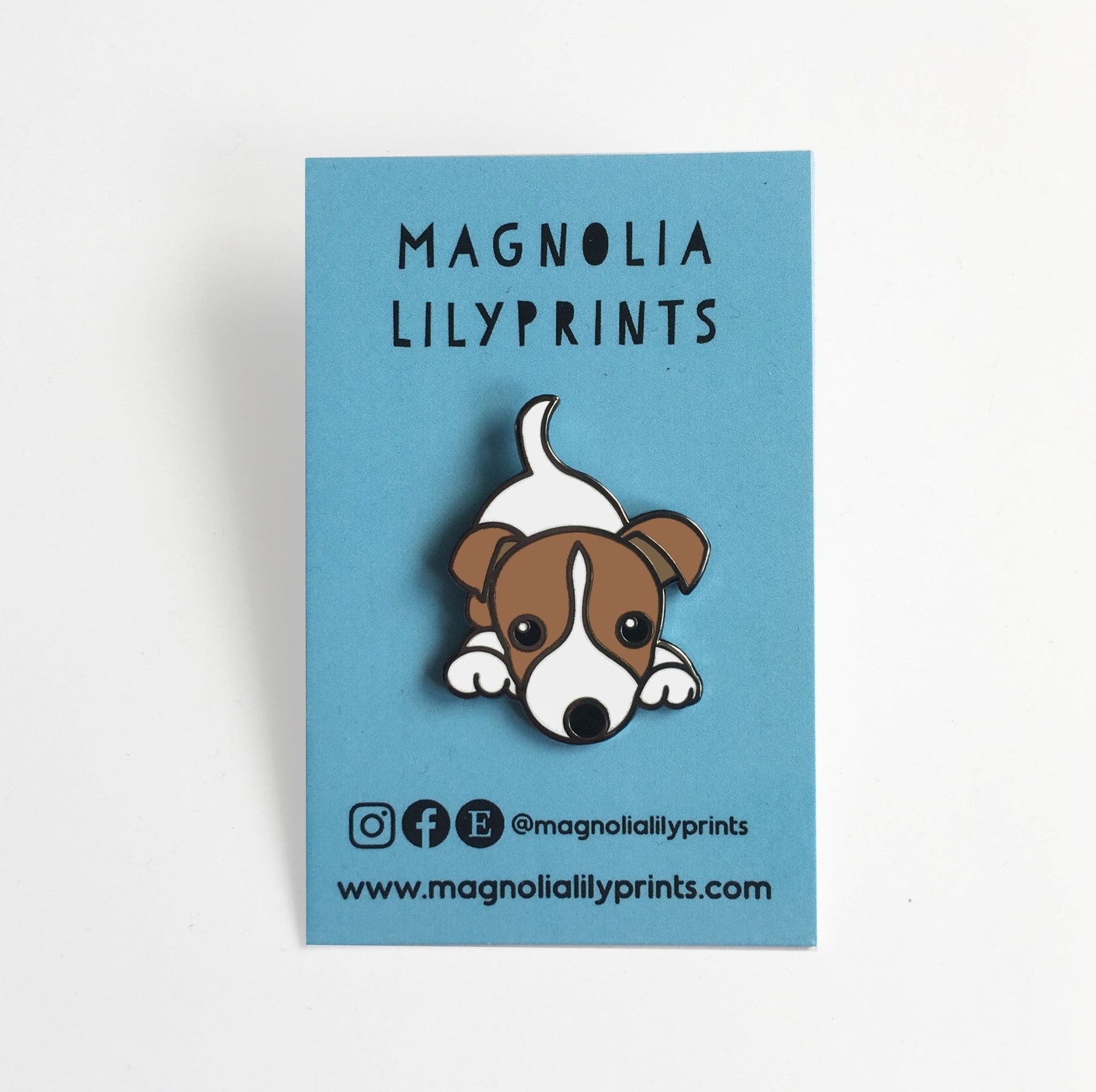 Jack Russell Enamel Pin Badge Puppy Dog Gifts for Owners - Etsy