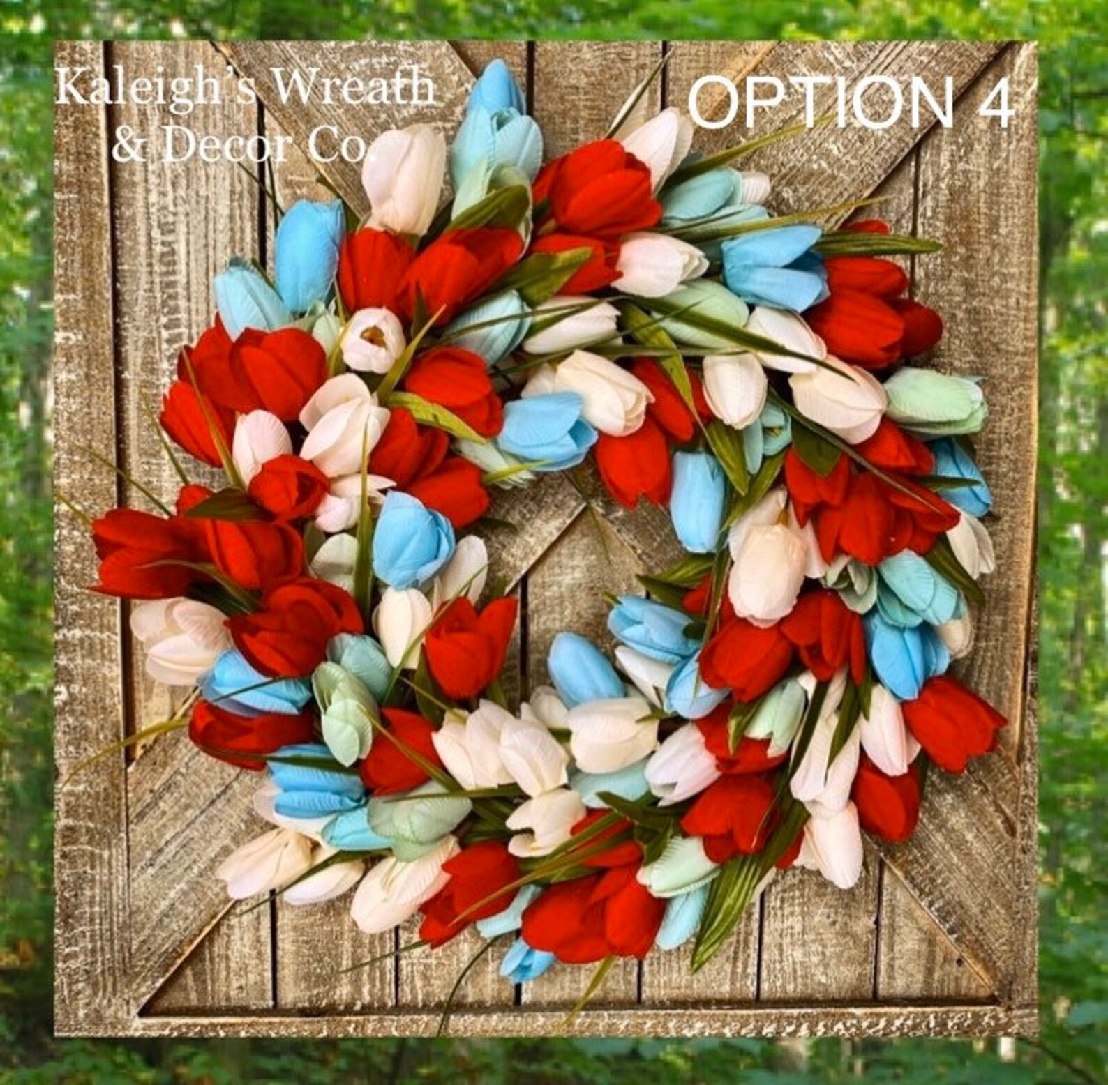 Spring Tulip Wreaths Tulip Wreaths Spring Wreaths Spring | Etsy