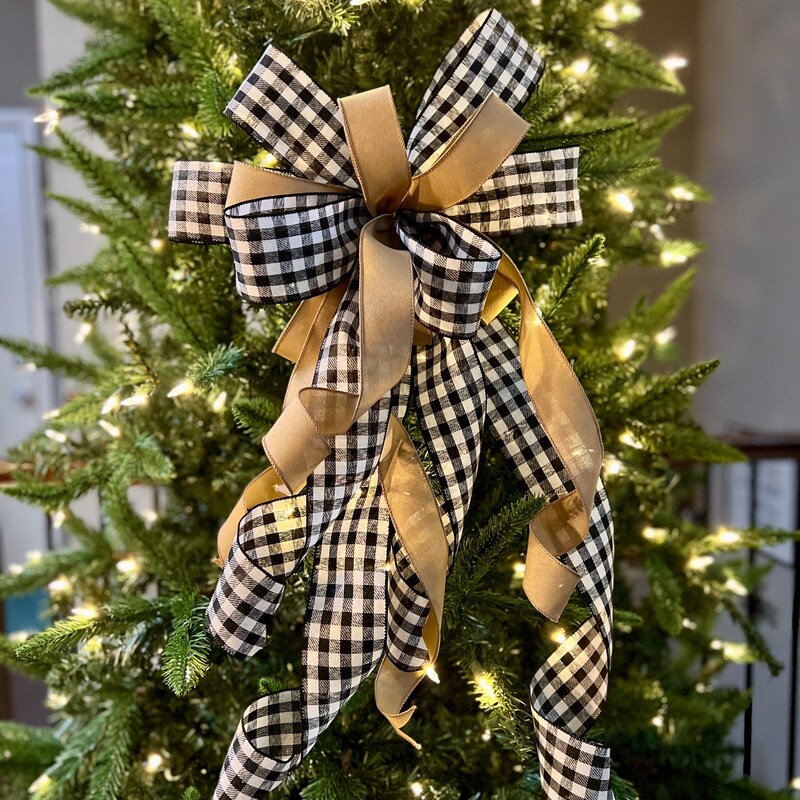 Buffalo Check Tree Ornament - Etsy
