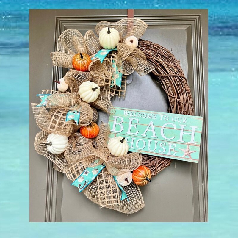 Coastal Fall Decor - Etsy