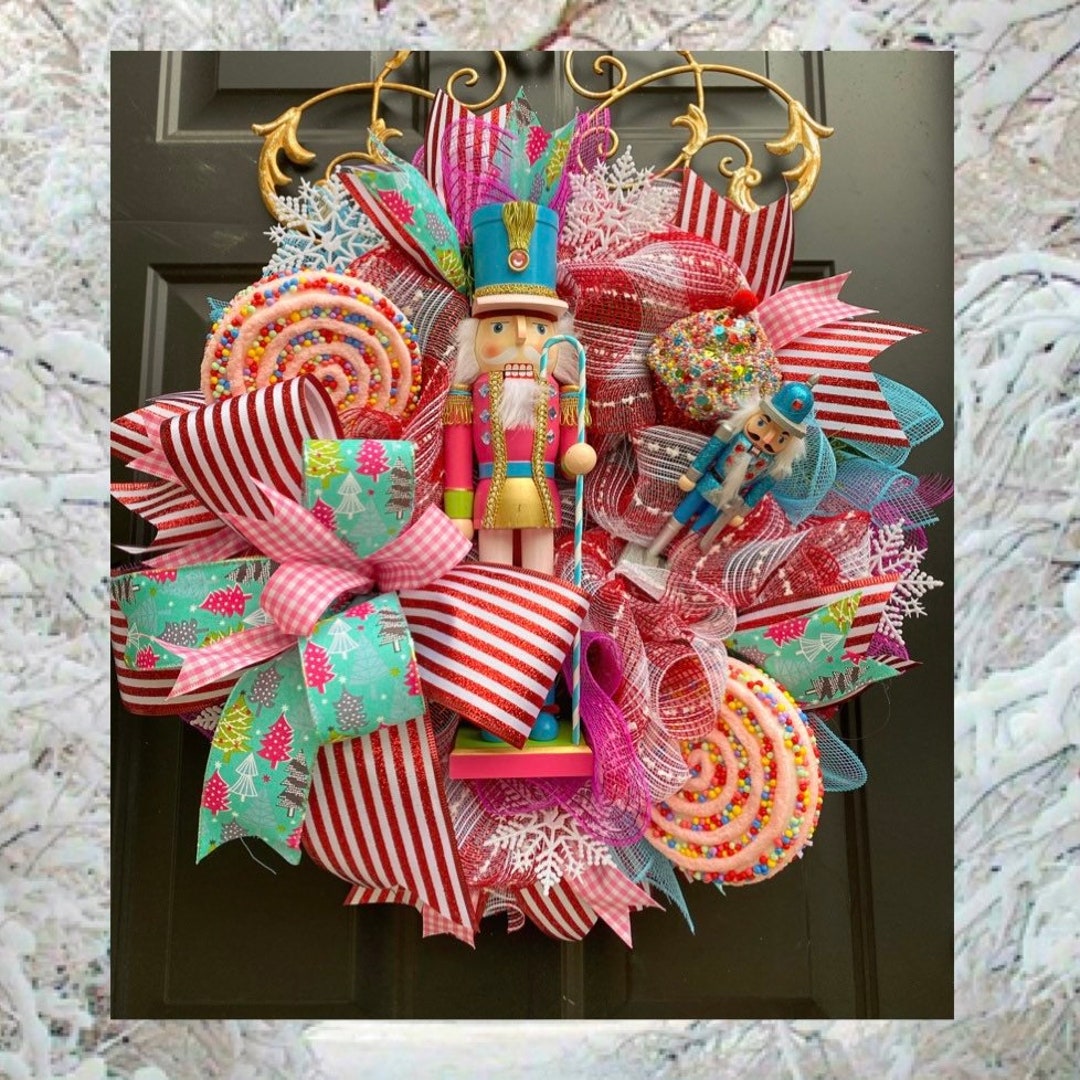 Nutcracker Wreath, Nutcracker, Nutcracker Decor, Nutcracker Christmas ...