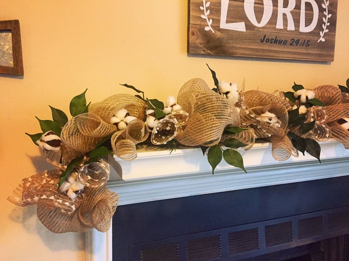 Grennery Garland Garland With Lights Spring Garland Spring - Etsy