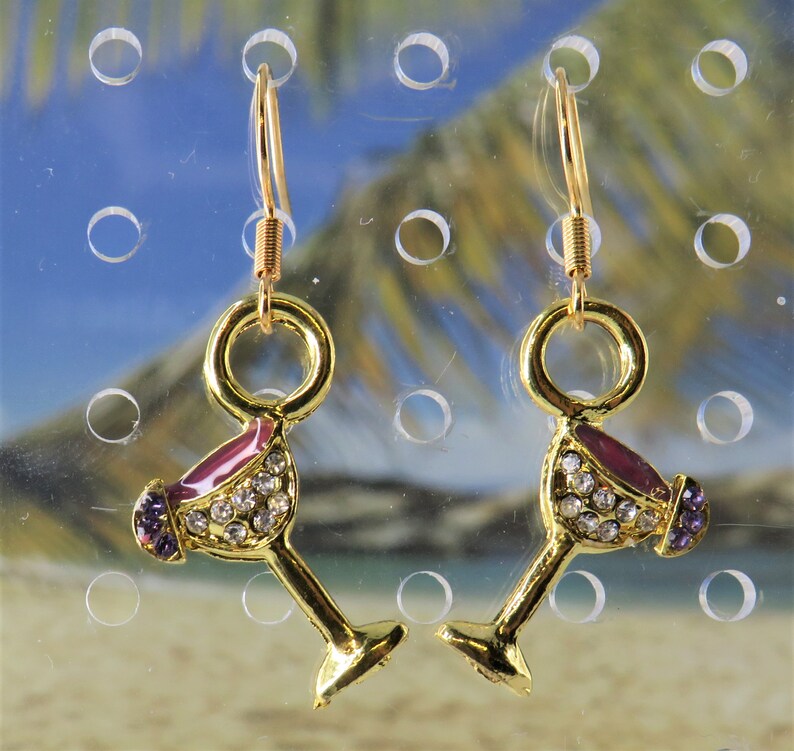 Cocktail and Beer Earrings Cocktails: Margaritas 5 Styles | Etsy