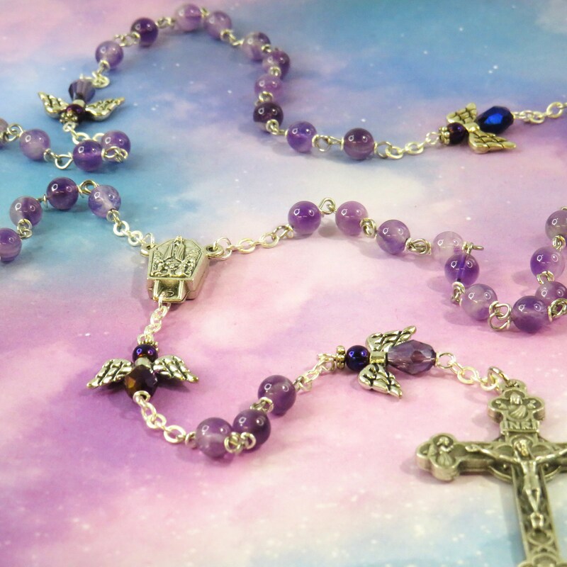 Amethyst Angel - Etsy