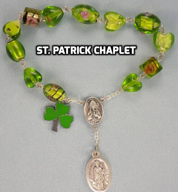Devotional Prayer Chaplets - St. Patrick (2 Styles) - St. Clare - St ...