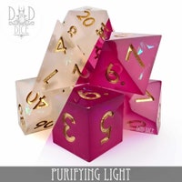 Glowing Dice - Etsy