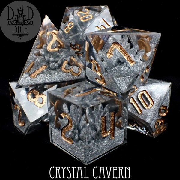 Crystal Dice - Etsy