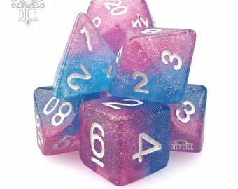 Dnd Trans Dice - Etsy