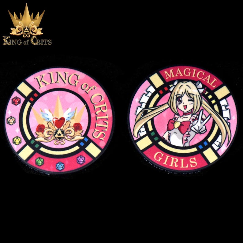 Magical Girls Exclusive 11 Dice Set | Super Cute Anime Girls Manga ...