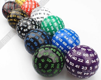 D100 Dice - Etsy