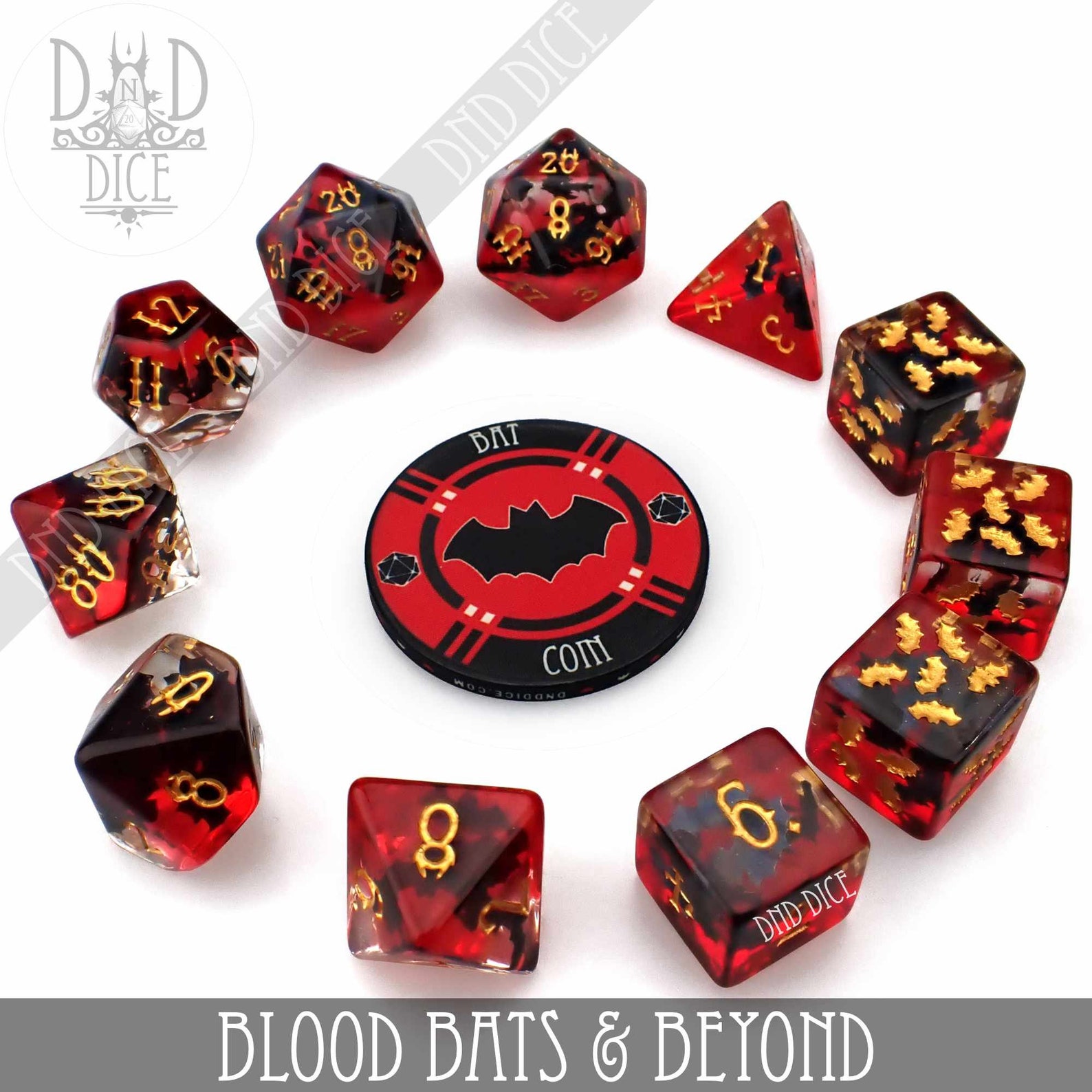 Blood Bats & Beyond Exclusive 11 Dice Set Halloween Dice - Etsy