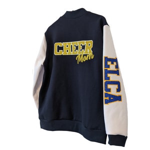 Cheer Mom and Daughter Jackets; Personalized Mommy and Me Cheerleading ...