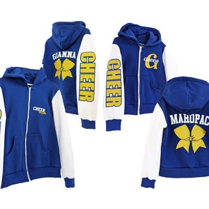 Cheer Mom and Daughter Jackets; Personalized Mommy and Me Cheerleading ...