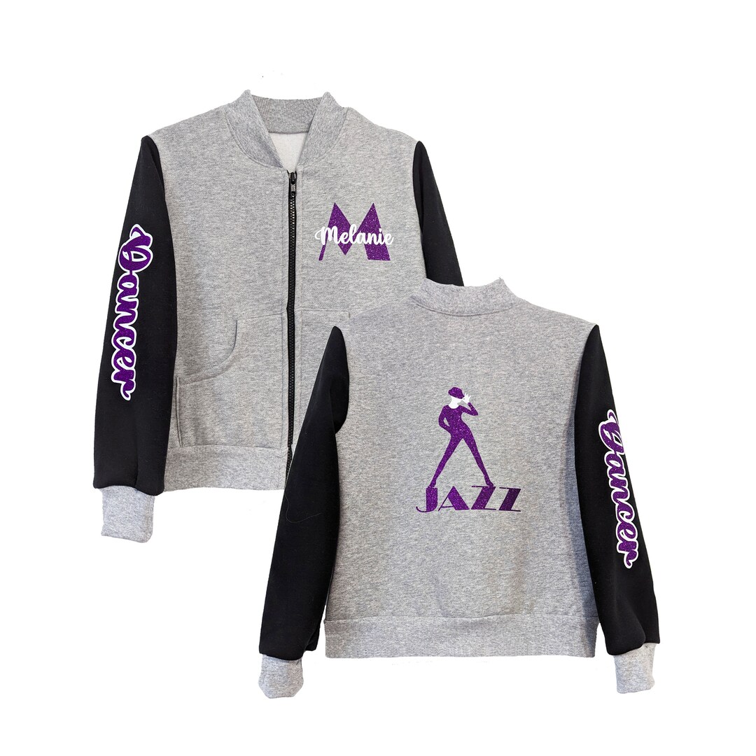Personalized Jazz Dancer Jacket; Design Your Own Ballet, Jazz, Tap ...