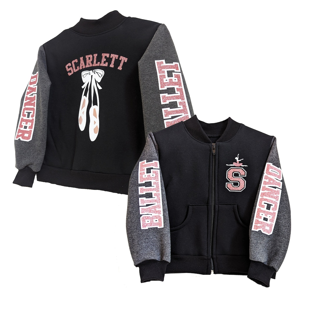 Personalized Ballet Dancer Jacket; Design Your Own Ballet Hoodie ...