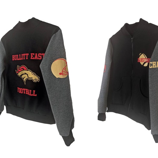 Football Letterman Jacket - Etsy