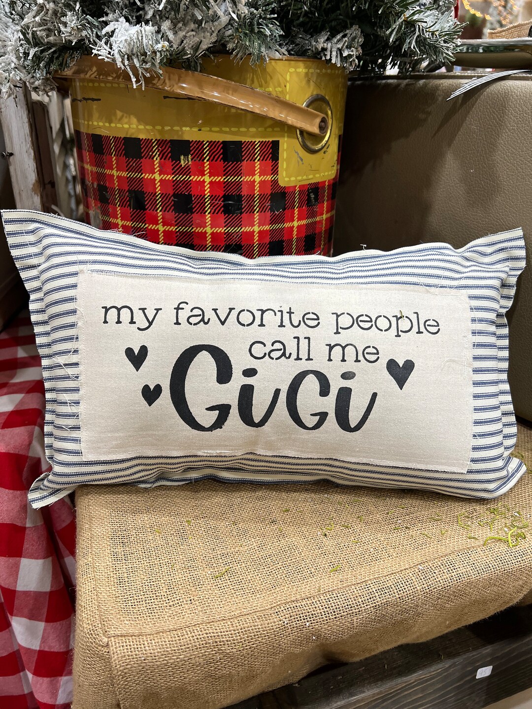 Gigi Throw Pillow - Etsy
