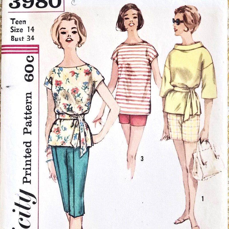 Pedal Pushers - Etsy