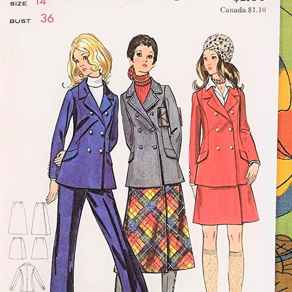 Butterick Womens Suit Sewing Pattern - Etsy