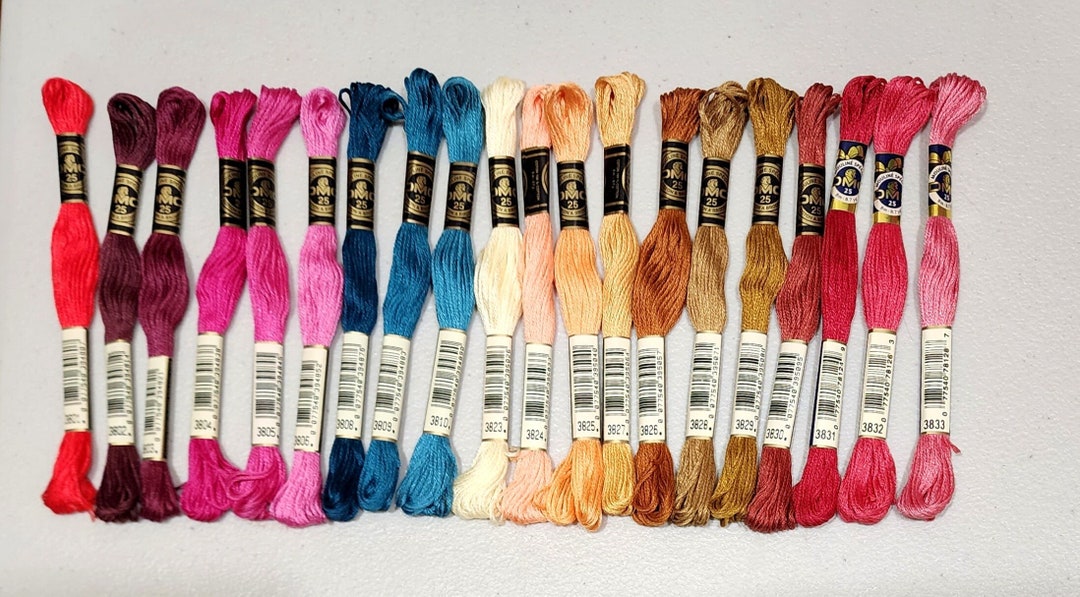DMC Thread (3801-3866) You Choose, DMC Floss - Etsy