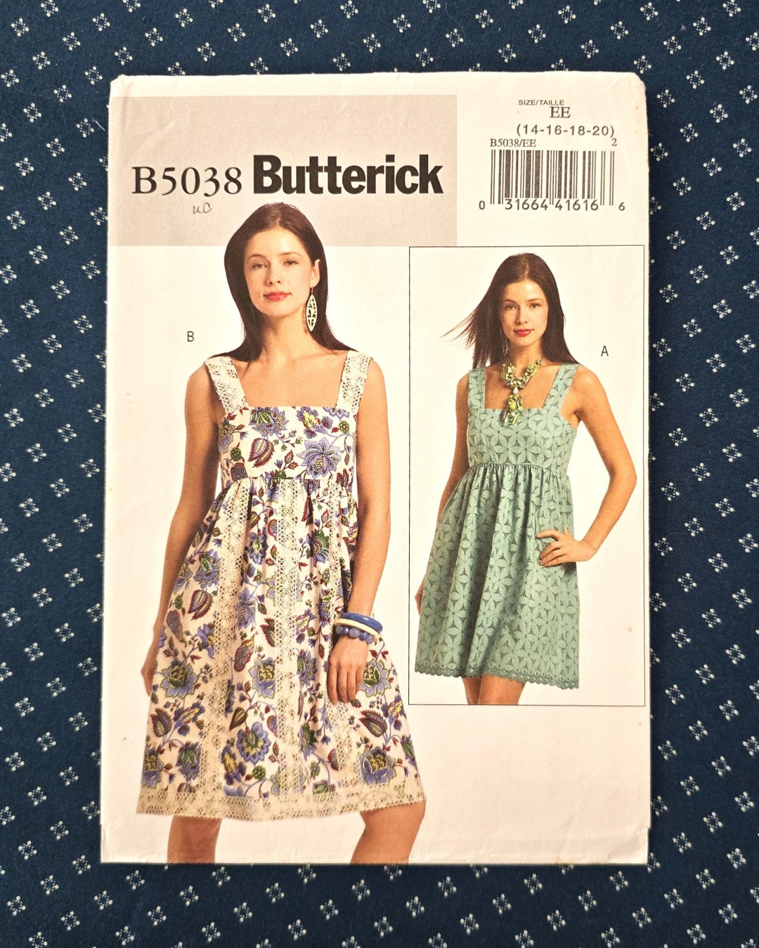 A-line Tunic / Dress Pattern, UNCUT, Butterick 5038, Size 14-20 ...