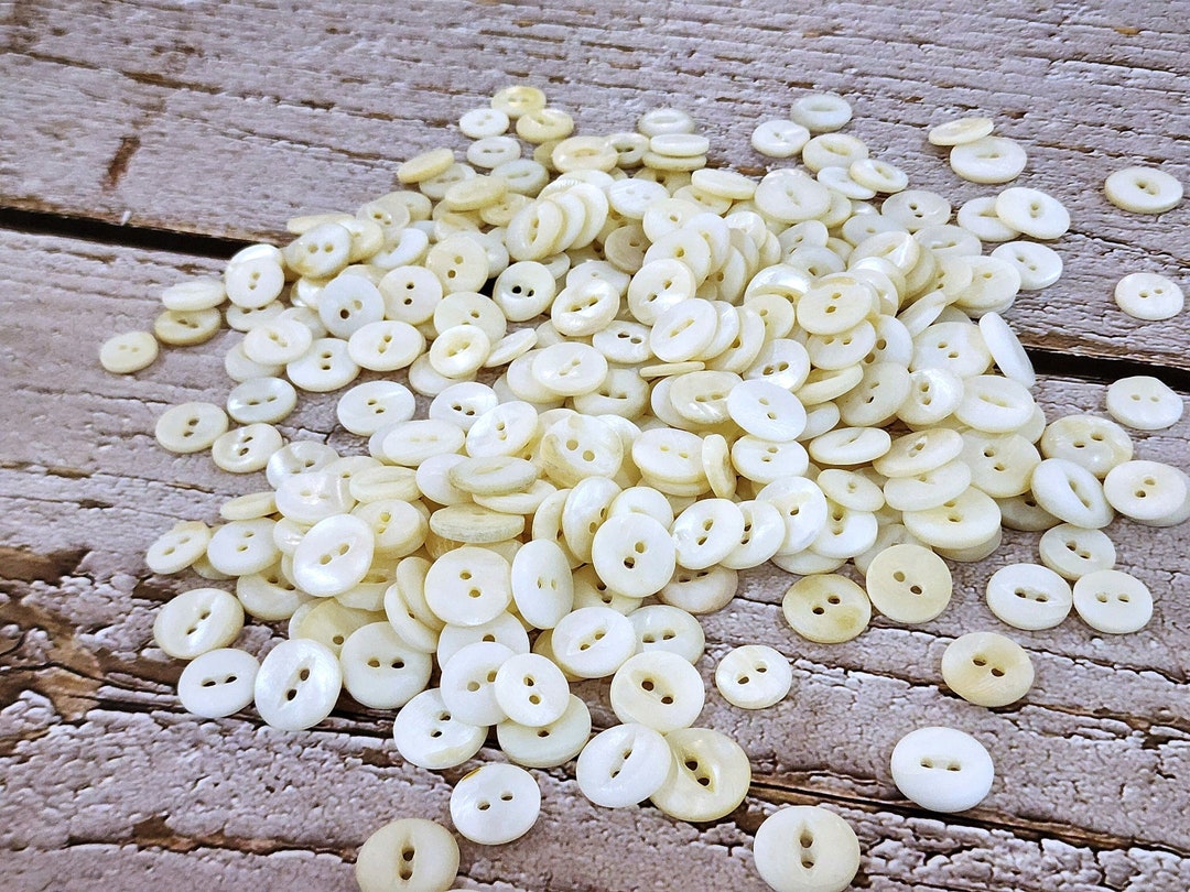 3/8" to 9/16" (10mm-14mm) - 40 Creamy White, Cat Eye Satin Finish ...