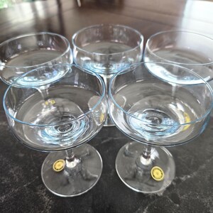 5 Sasaki Harmony Azure Champagne Glasses, 4-7/8, 7 Oz - Etsy