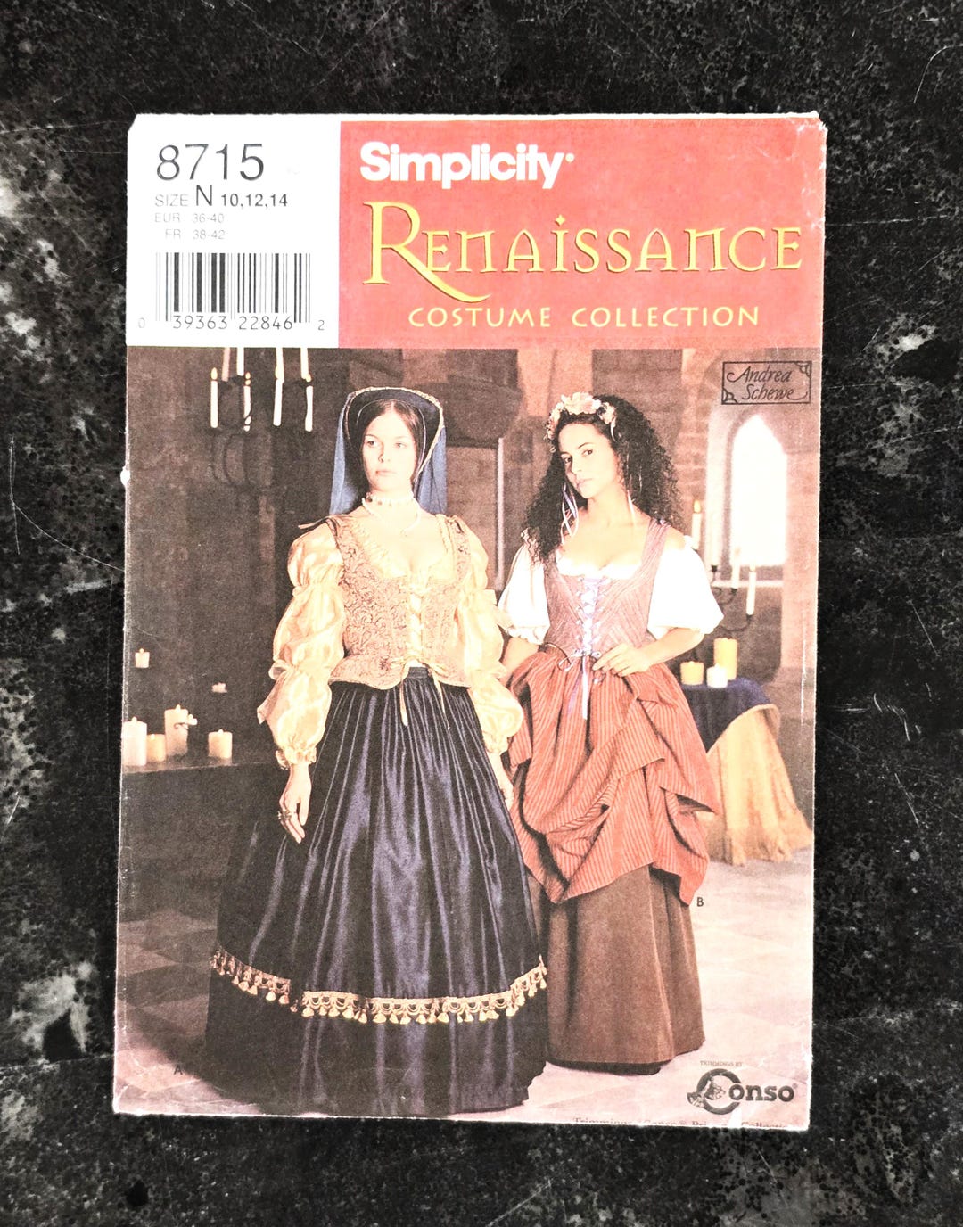Cosplay Costume Pattern, UNCUT, Simplicity 8715, Size 10-14 ...