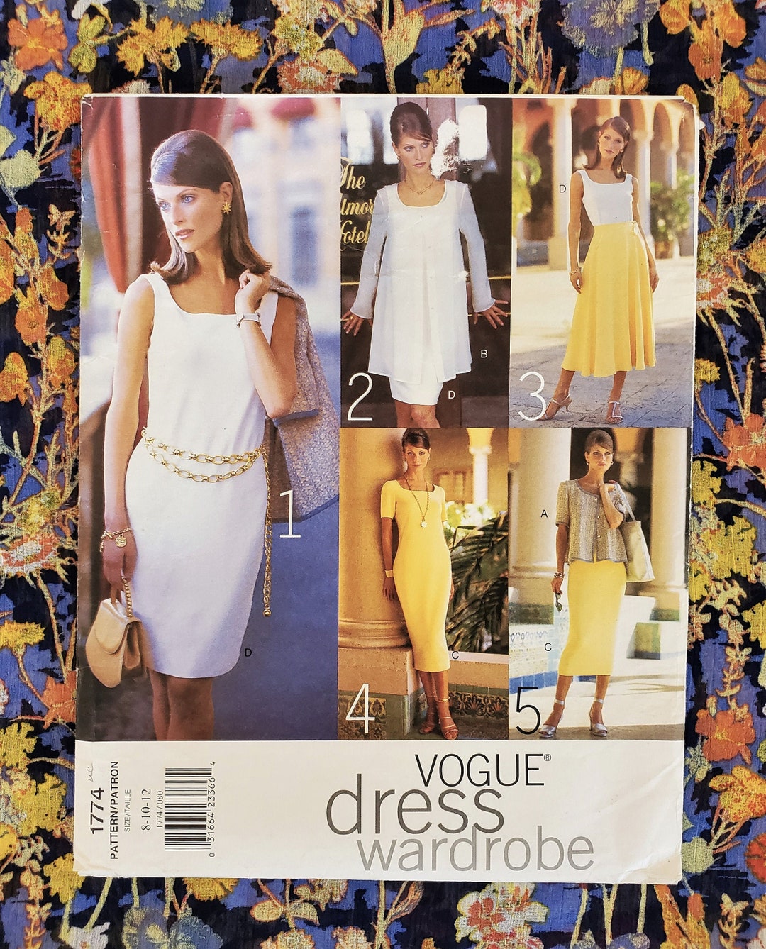 Woman Suit Pattern, UNCUT, Vogue 1774, Size 8-12, Vogue Suit: Jacket ...