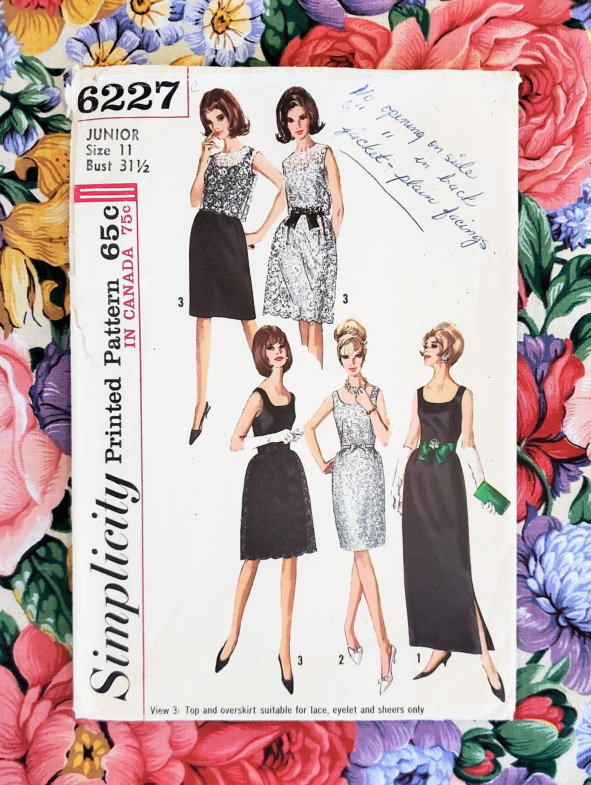 Simplicity Dress Patterns Prom