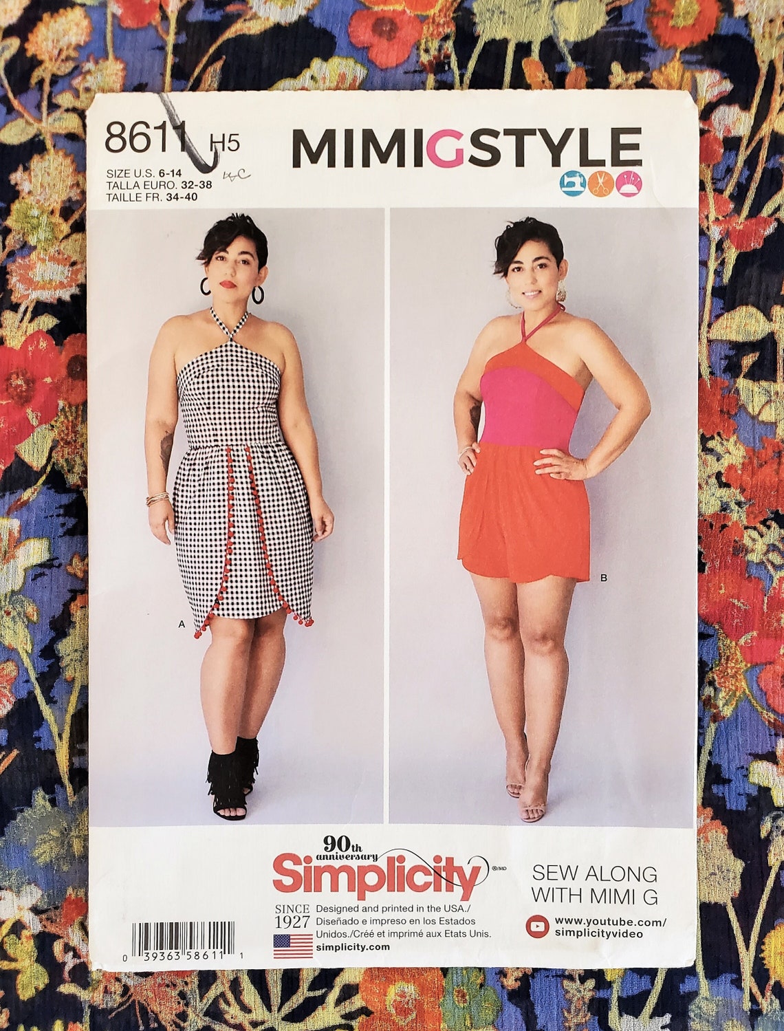 Halter Dress Pattern UNCUT Simplicity 8611 Size 6-14 - Etsy
