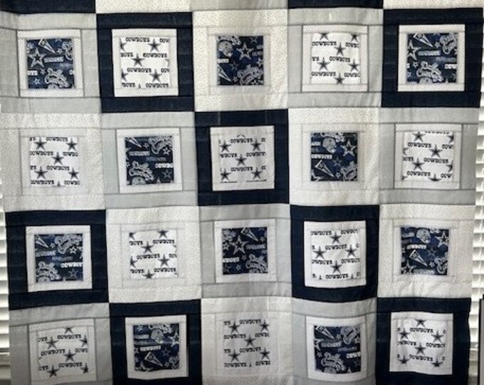 Dallas Cowboys Quilt - Etsy