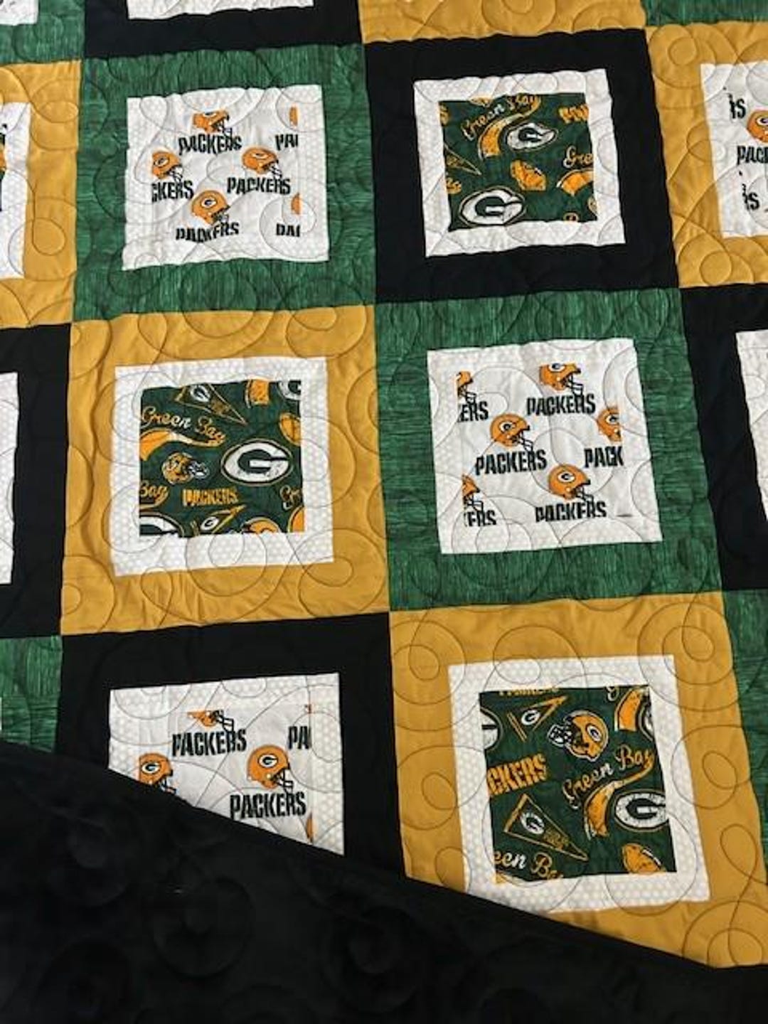 Green Bay Packers Football Quilts, Green Bay Packers Blankets, Packers ...