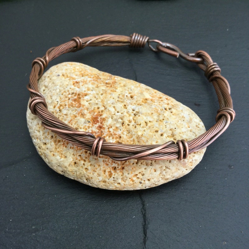 Copper Wire Bracelet - Etsy