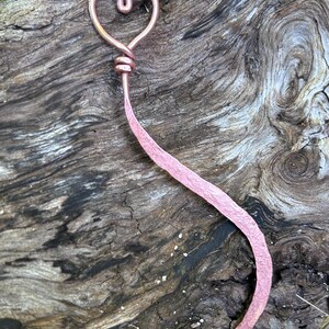 Copper Heart Bookmark, Wire Heart , Metal Bookmark, Gift for Valentine ...
