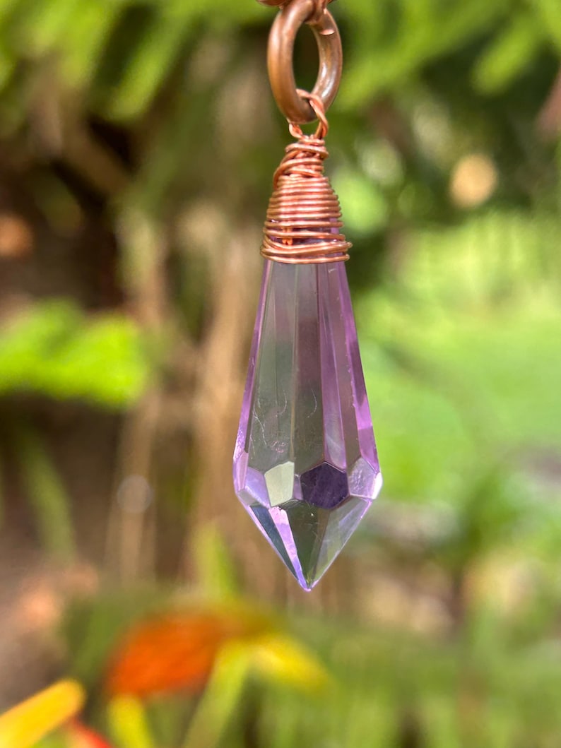 Crystal 3D Tree of Life Suncatcher, Crystal Beads, Copper Sculpture ...